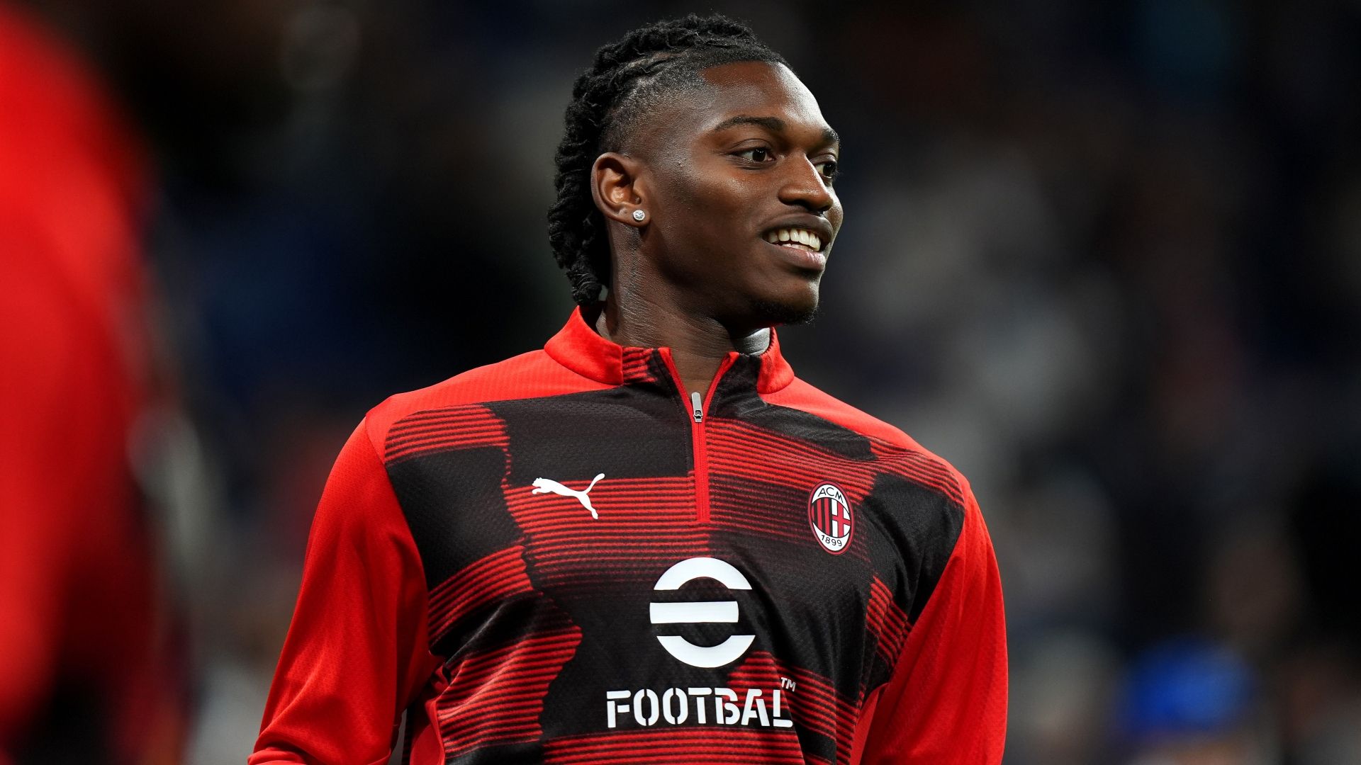 Rafael Leao stays! AC Milan coach Massimiliano Allegri confirms 'excellent' winger won't be sold ...